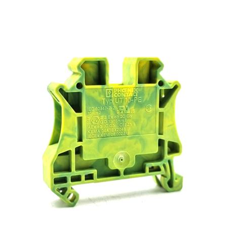 Jual Phoenix Contact UT10 PE 3044173 Ground Modular Terminal Block Kota Depok Nugraha Utama
