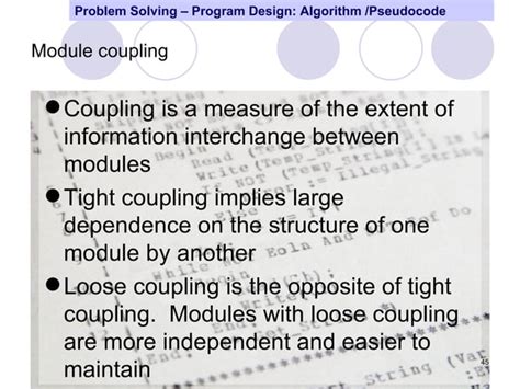 Program Design And Problem Solving Techniques Ppt Programming Languages Computing