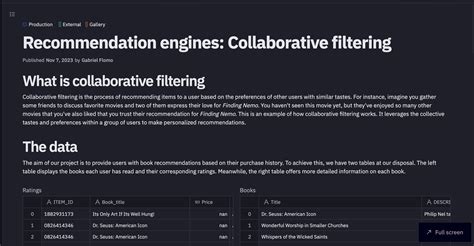 Collaborative Filtering Using Python With Examples Hex