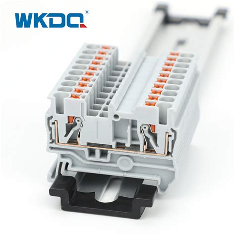Din Rail Mounted Terminal Block Manufacturers And Suppliers China Factory Wkdq