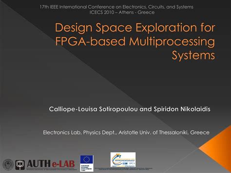 Ppt Design Space Exploration For Fpga Based Multiprocessing Systems Powerpoint Presentation
