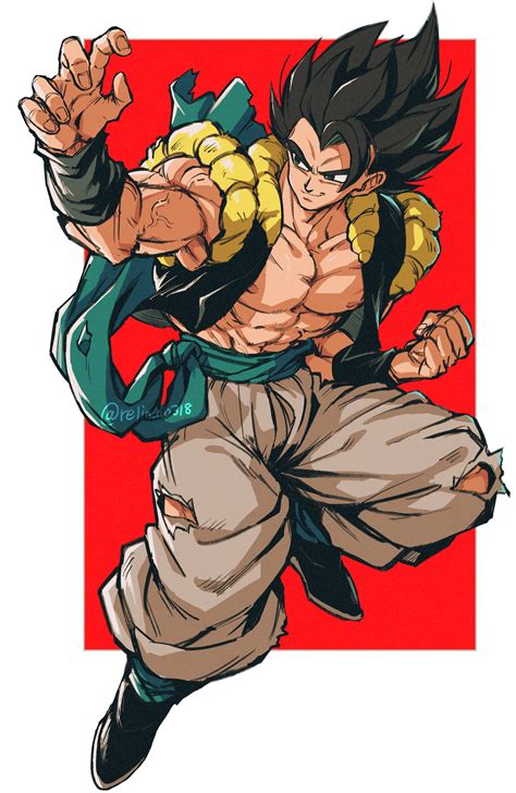 Gogeta Dragon Ball And 1 More Drawn By Reliodb318 Danbooru