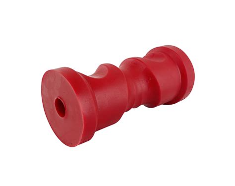 Self Centering Rollers Soft Red Polyurethane Boat Accessories