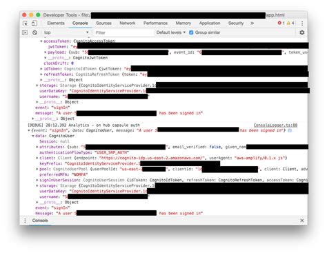 Credentials Not Being Passed Properly On Electron App · Issue 3321 · Aws Amplifyamplify Js