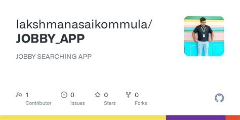 Github Lakshmanasaikommulajobbyapp Jobby Searching App