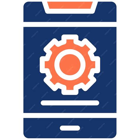 Premium Vector Mobile Configuration Vector Illustration Premium Vector Mobile Configuration Vector Illustration