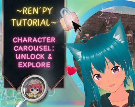 ren py tutorial free source code for character carousel by discover