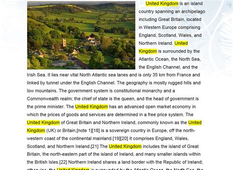 Java Find And Highlight Text In Word