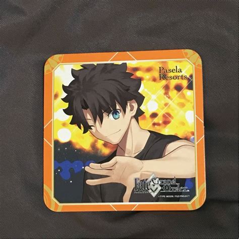 【新品】fgo×パセラ コラボレーション 主人公セット（ぐだーず）・藤丸立香 オリジナル描き下ろしコースター Fategrand Order