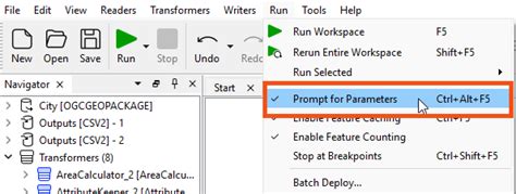 Working With Conditionally Visible Published User Parameters In Fme