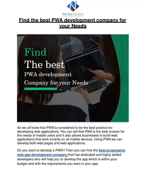 Ppt Find The Best Pwa Development Company For Your Needs Powerpoint Presentation Id10838035