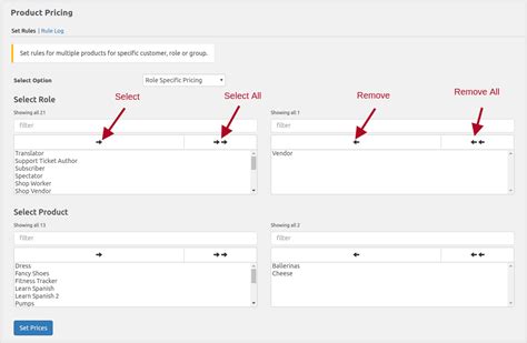 Wisdm Customer Specific Pricing Documentation Woocommerce