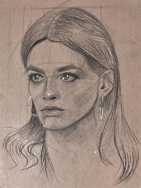 Maeve Wiley Sex Education Sketch Watch Out For The Finished In The Drawing Sub Or My Profile