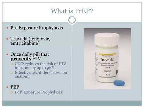 Hiv Pre Exposure Prophylaxis Pptx