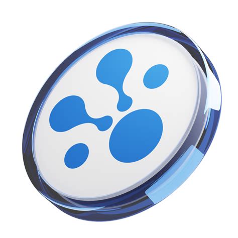 Aelf Elf Glass Crypto Coin 3d Illustration 24093535 Png