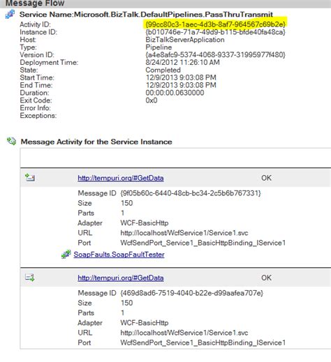 Biztalk How To Correlate Service Instances In Biztlk Queries Stack Overflow