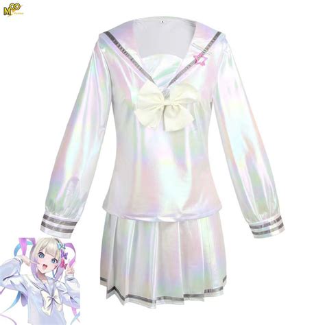 Jual Needy Girl Overdose Cosplay Costume Kangel Cosplay Set And Wig