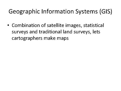 Chapter 3 Section 2 Mapmaking And Technology Objectives