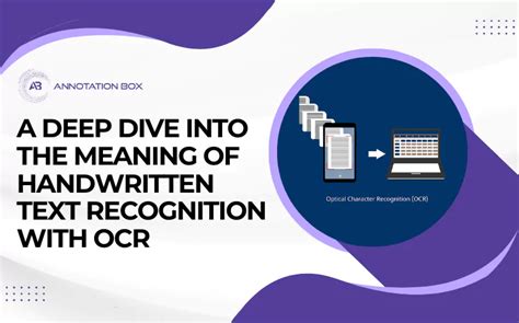 Learn About Handwritten Text Recognition Handwriting Ocr