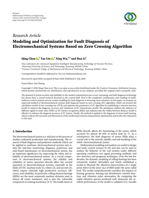 pdf modeling and optimization for fault diagnosis of