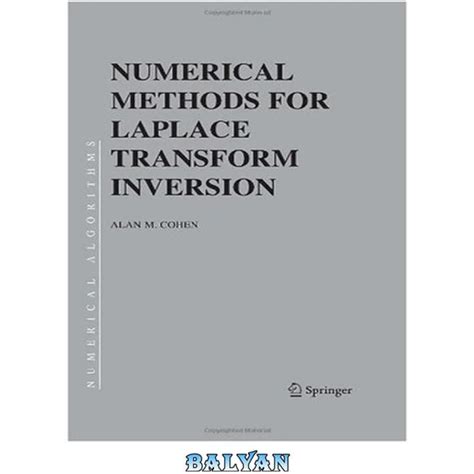 خرید و قیمت دانلود کتاب Numerical Methods For Laplace Transform