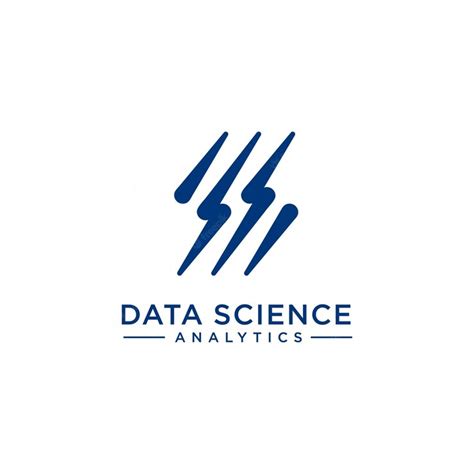 Premium Vector Data Science Analytic Logo Design Isolated Vector Illustration