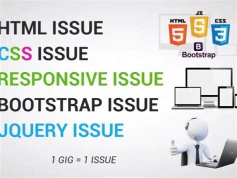 Any Html Css Javascriptjquery Issue Fix In 24 Hours Upwork