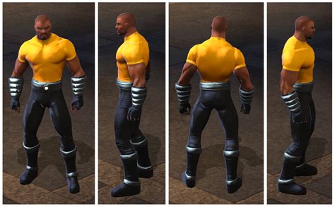 Luke Cage Marvel Heroes Complete Costume List