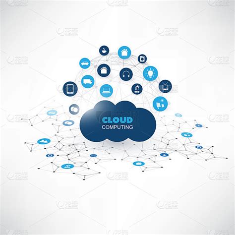 云计算，家庭自动化，物联网设计概念