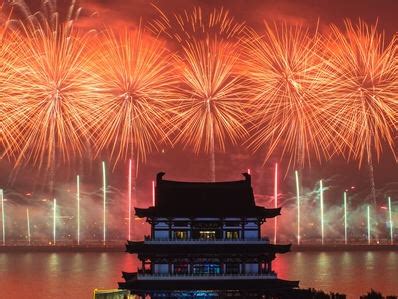 长沙七夕烟花 20年长沙烟花时间表 橘子洲七夕有烟花吗 大山谷图库