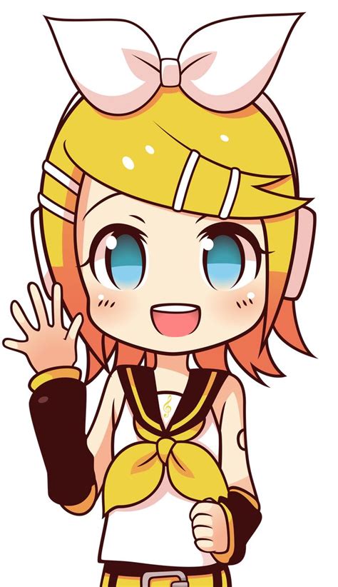 Kagamine Rin By Dekodere Anime Chibi Vocaloid Funny Hatsune Miku