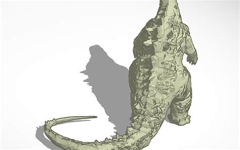 3d Design Godzilla Tinkercad