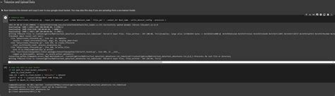 tokenizing error when training on colab · issue 233 · eleutherai gpt neo · github