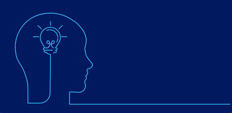 창조적 인 마음 또는 창조적 인 아이디어 개념 인간의 머리 실루엣과 전구 램프 개념에 대한 스톡 벡터 아트 및 기타 이미지 개념 개념과 주제 과학 Istock