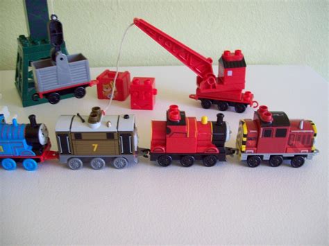 Thomas The Tank Engine Mega Bloks Lot Mavis 7 Ffarquhar Cranky Salty
