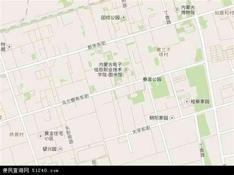 内蒙古呼和浩特市赛罕区地图 呼和浩特市赛罕区 扁平 大山谷图库