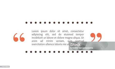 따옴표 텍스트 상자 코멘트 거품 마크 디자인 플랫 모던 스타일의 인용 배너 템플릿 벡터 일러스트 배경 대화 풍선 문자 기호에