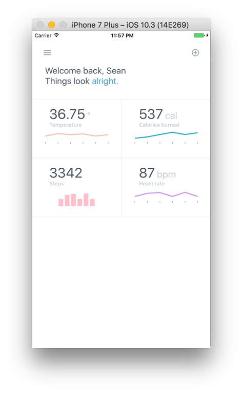 Github Sean Perkinsnativescript Healthcare App Healthcare Example