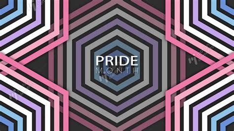 Happy Pride Month Bigender Pride Flag Honeycomb Star Background Star Background Pride Flags Flag