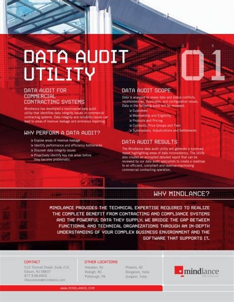 ml data audit utility pdf mindlance