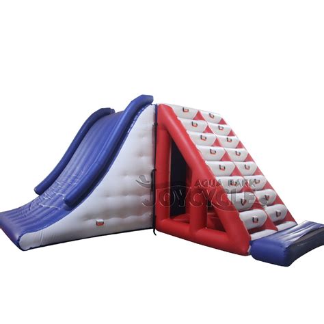 Inflatable Floating Climbing Tower Slide Jc 22033 Joycycle Aqua Park