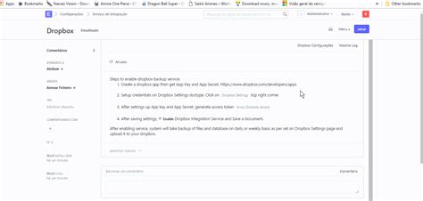 Having Issue When Click Botton Allow Access To Dropbox Integration