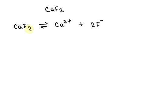 Solved Write The Solubility Equilibrium And The Solubility Product Constant Expression For The