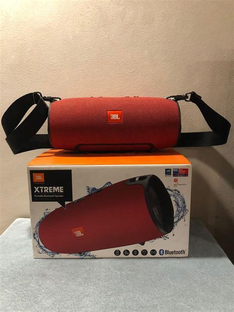 Jbl Xtreme Red Audio Headphones Headsets On Carousell