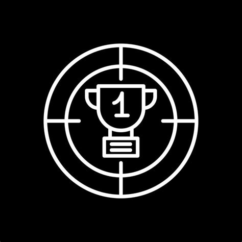 Target Line Inverted Icon Design 43946100 Vector Art At Vecteezy