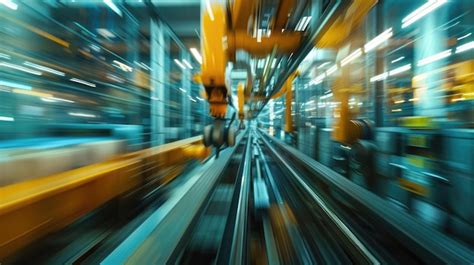 Premium Photo Robotic Arm Motion Generative Ai