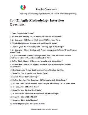 Top 21 Agile Methodology Interview Questions In 2025 With Answers
