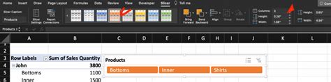 hur man använder excel pivottable pivotchart slicer och formatering