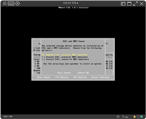 Vmware Esxi 7 0 3 Upgrade Icewolf Blog