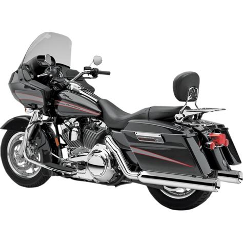 Cobra True Dual Headpipes In Chrome Finish For Harley Davidson 2007